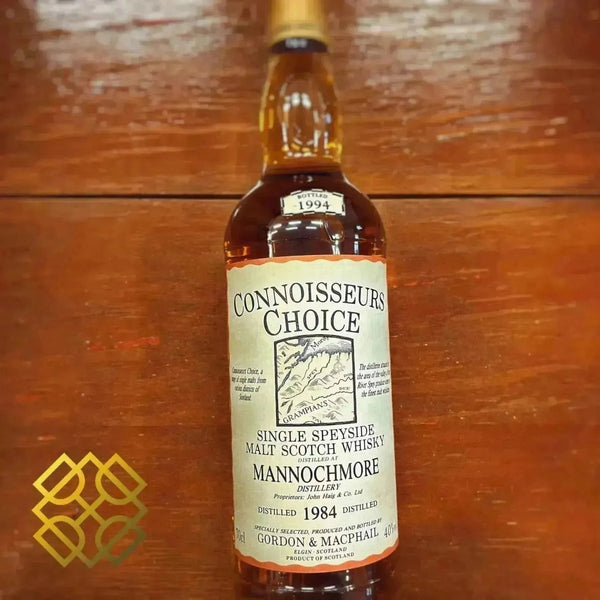 Gordon & MacPhail Mannochmore, Old Map Label 1994 1984 10YO #, 40.0% ...