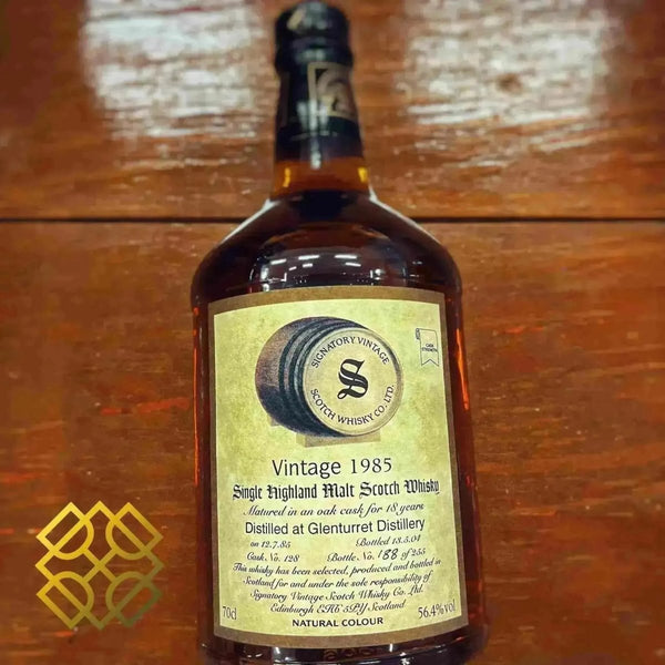 Signatory Vintage Glenturret, Dumpy 2004 1985 18YO #128, 56.4% ...